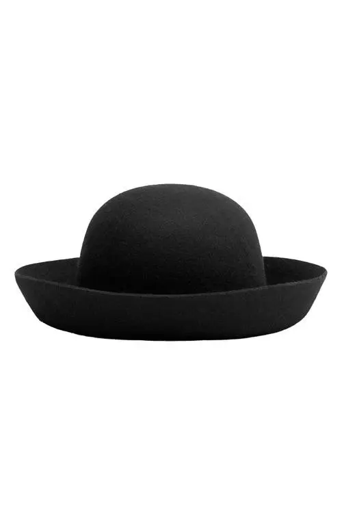 Mango Wool Bowler Hat