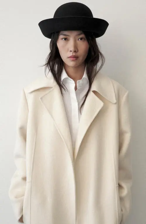 Mango Wool Bowler Hat