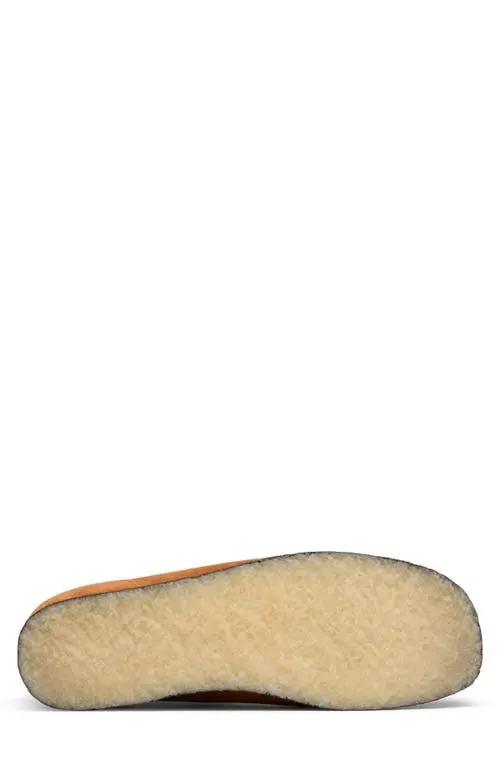 Clarks Wallabee Leather Shoe - Ginger Suede