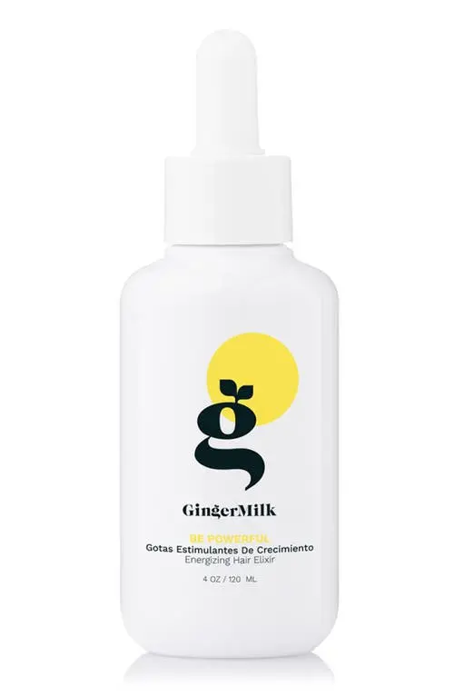 GINGER MILK NATURAL CARE Fortifying Scalp Serum For Thinning Hair - 4 Oz