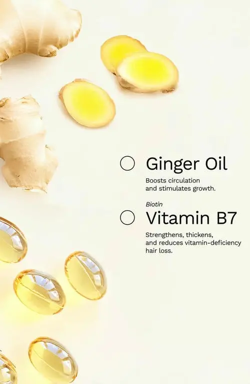 GINGER MILK NATURAL CARE Fortifying Scalp Serum For Thinning Hair - 4 Oz