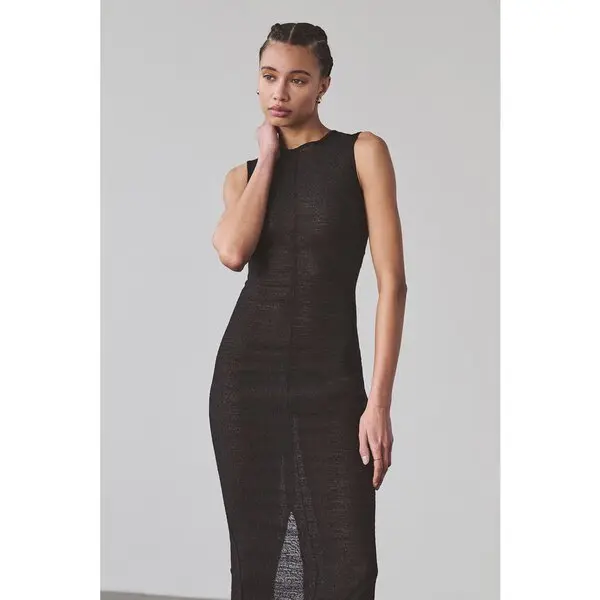 ARTEMIS DICIERO Jessica Midi Dress - Black