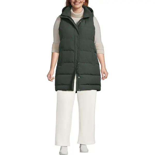 LANDS' END Max 600 Down Puffer Vest