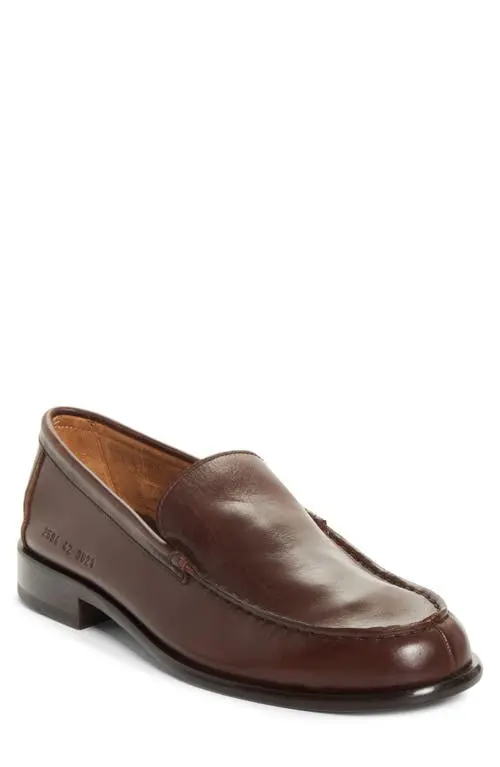 COMMON PROJECTS Minimal Leather Loafer - Brown