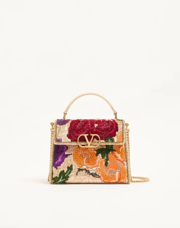 Valentino Garavani Vsling Embroidered Mini Handbag - Multicolour
