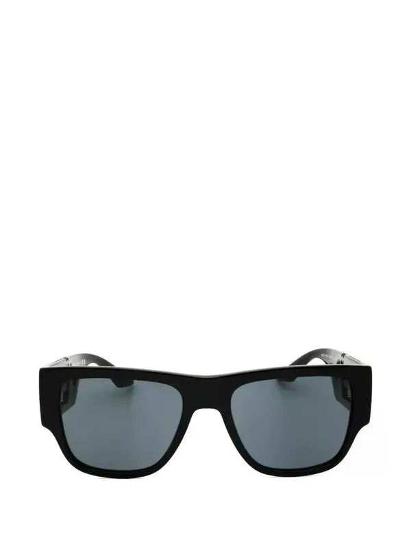 Versace Greca Rectangle-frame Sunglasses