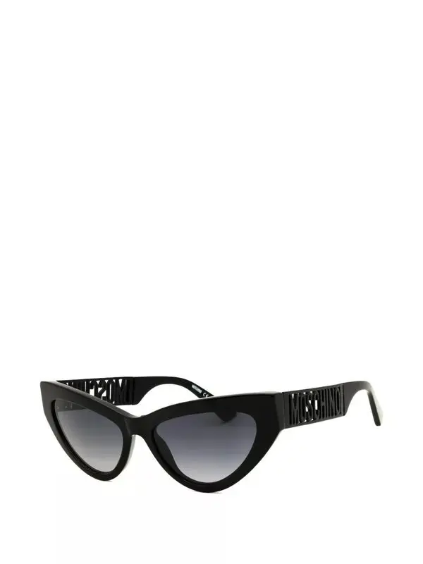Moschino Logo-lettering Cat-eye Sunglasses