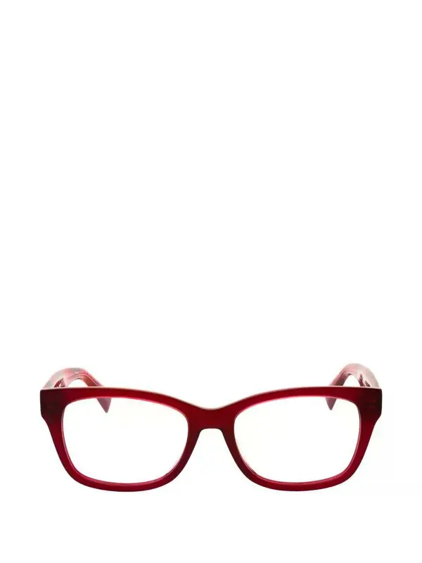 Missoni Rectangle-frame Glasses - Red
