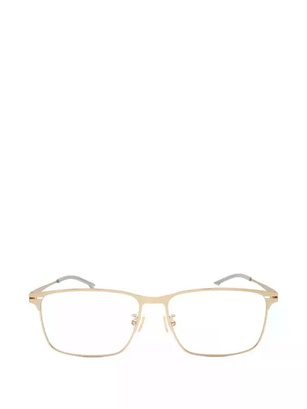 BOSS Rectangle-frame Glasses - Gold
