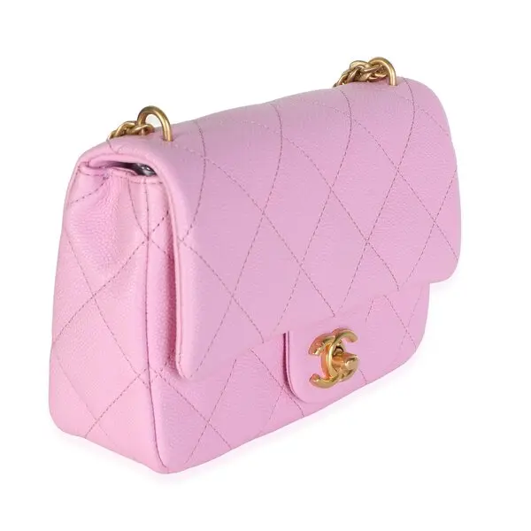 Chanel Quilted Caviar Sweetheart Crush Flap Bag