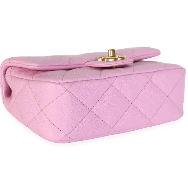 Chanel Quilted Caviar Sweetheart Crush Flap Bag
