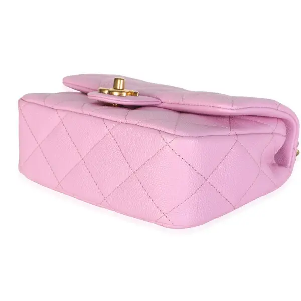 Chanel Quilted Caviar Sweetheart Crush Flap Bag