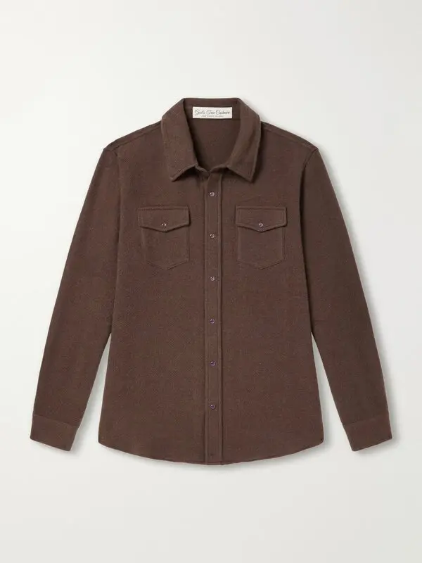GOD'S TRUE CASHMERE Cashmere Shirt