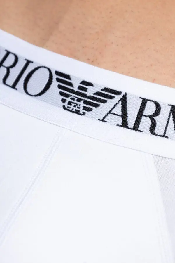 Emporio Armani Cotton Briefs With Logo