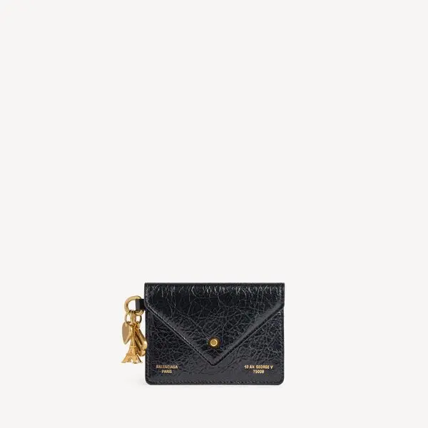 Balenciaga Token Card Holder - Black