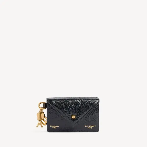 Balenciaga Token Mini Wallet - Black