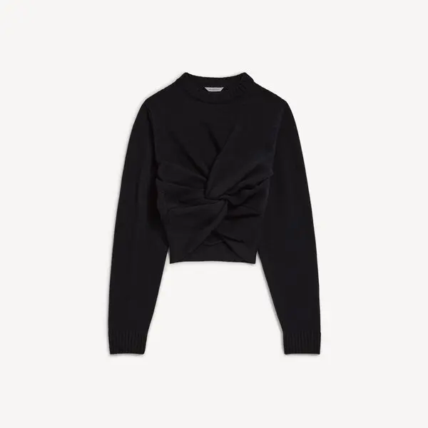 Balenciaga Crewneck Sweater - Black