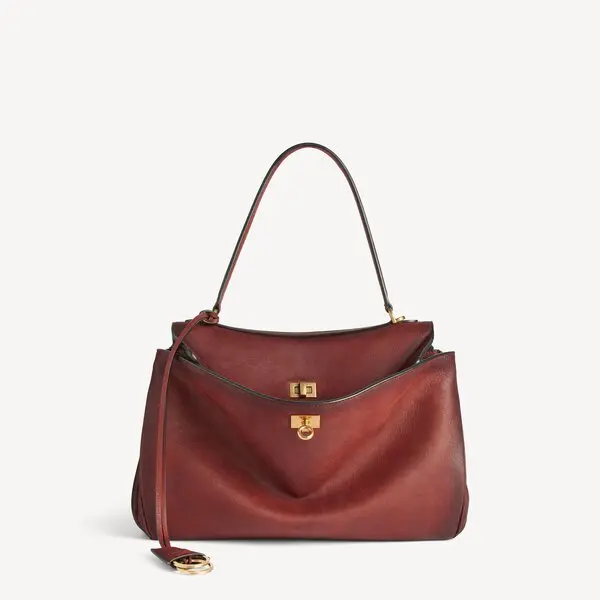 Balenciaga Rodeo Handbag Medium - Red