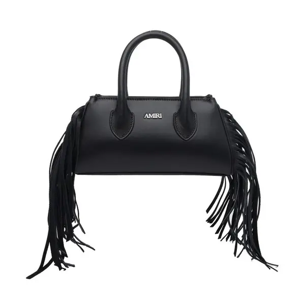 Amiri Fringe Honey Handbag