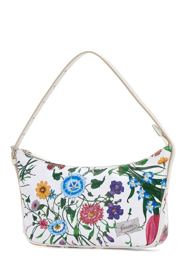 Gucci Printed Canvas Small Lady Lunetta Shoulder Bag