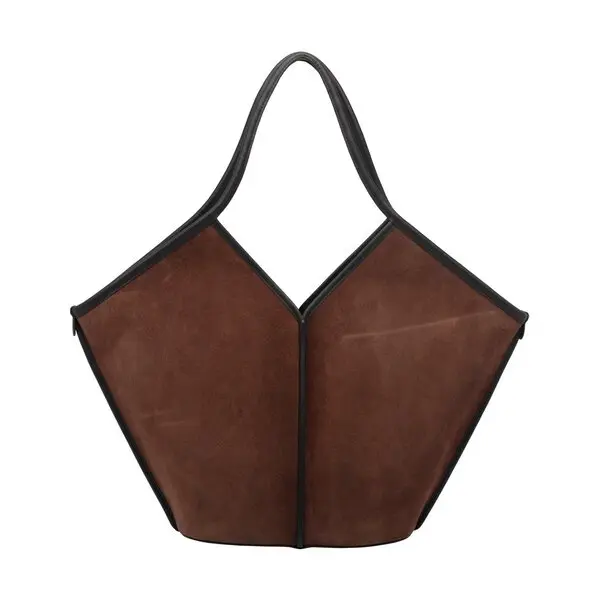 Hereu Calella Suede Shoulder Bag