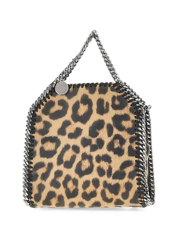 Stella McCartney Falabella Leopard-print Tote Bag - Brown