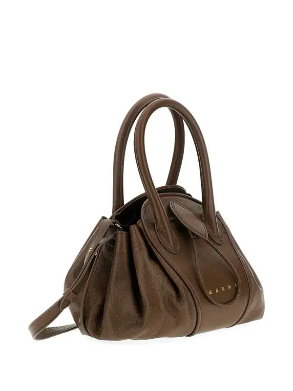 Marni Tulipa Small Leather Handbag