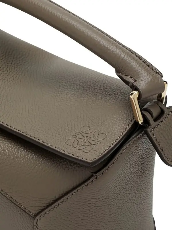 Loewe Puzzle Edge Mini Leather Handbag - Multicolor