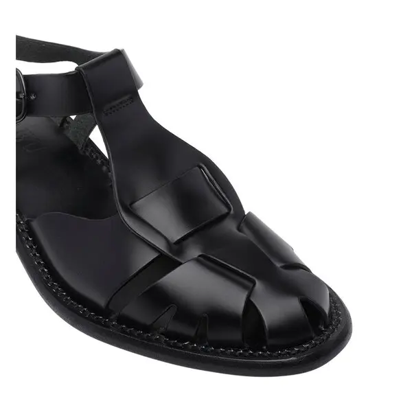 Hereu Pesca Pump Sandals - Black