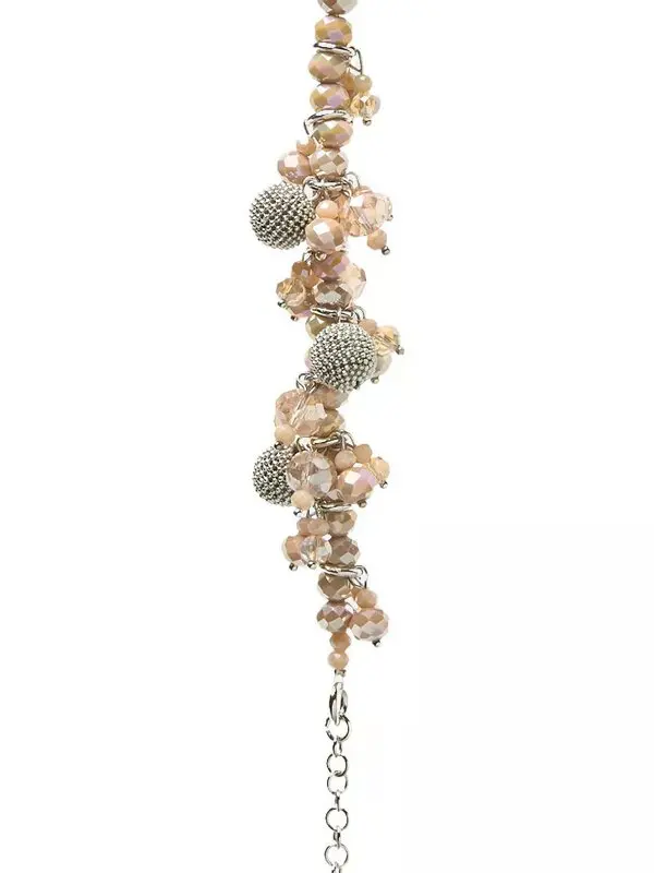 Peserico Beaded Charm Bracelet