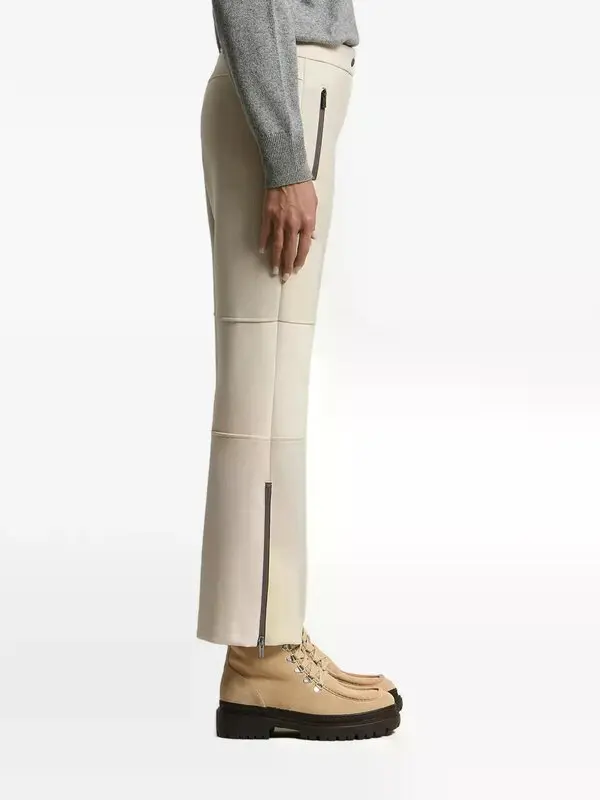 Peserico Zip-detail Panelled Trousers