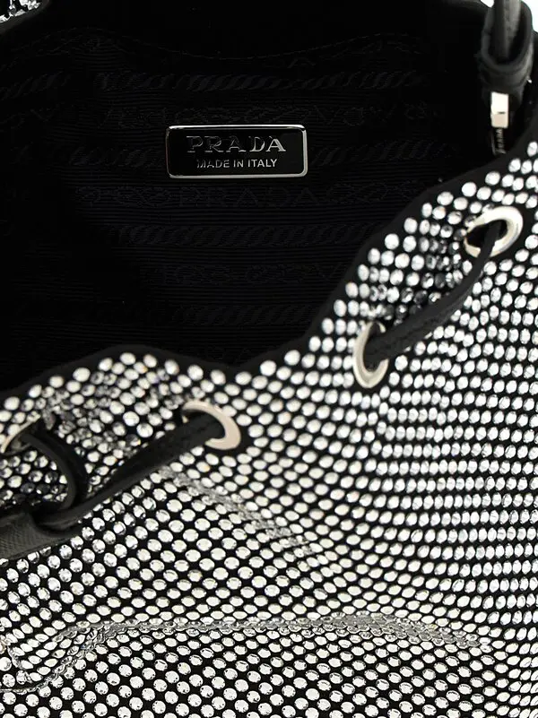 Prada Crystal' Bucket Bag