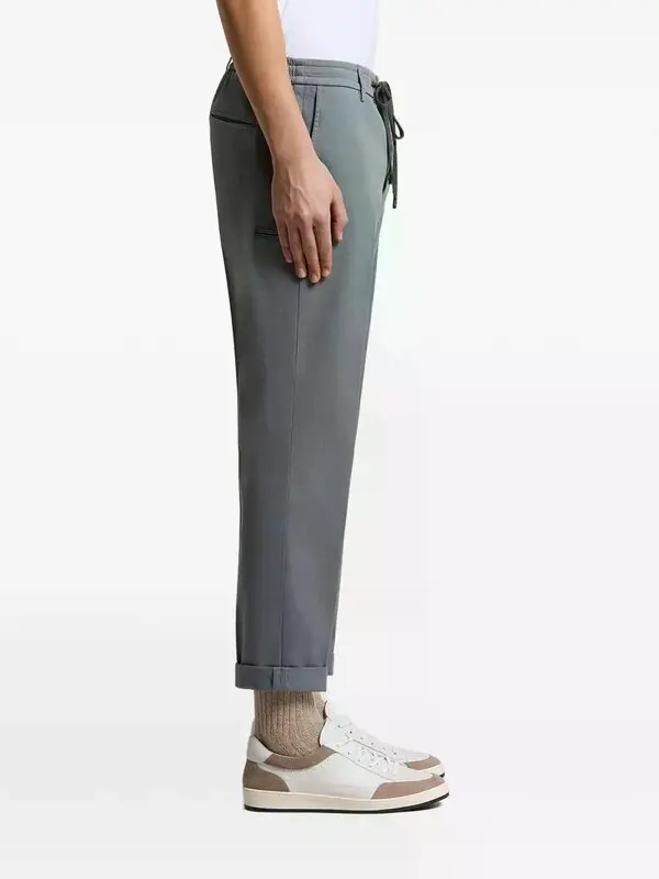 Peserico Drawstring Turn-up Trousers