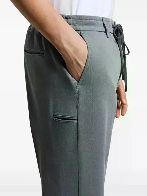 Peserico Drawstring Turn-up Trousers