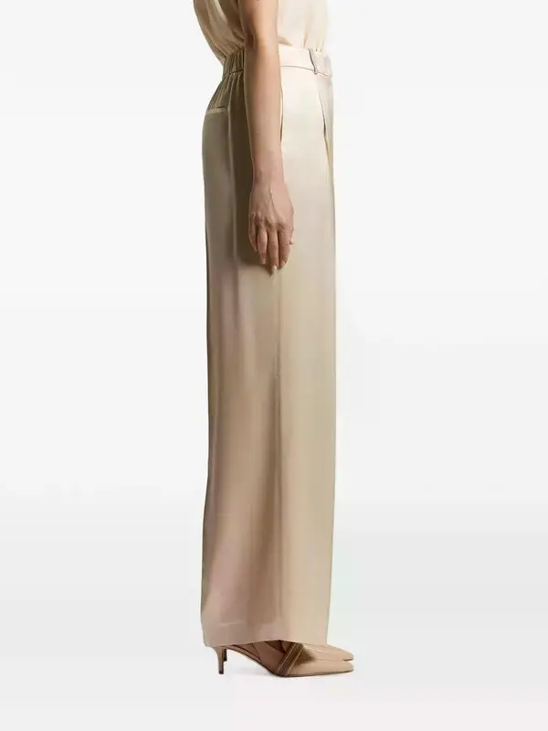 Peserico Pleated Wide-leg Trousers