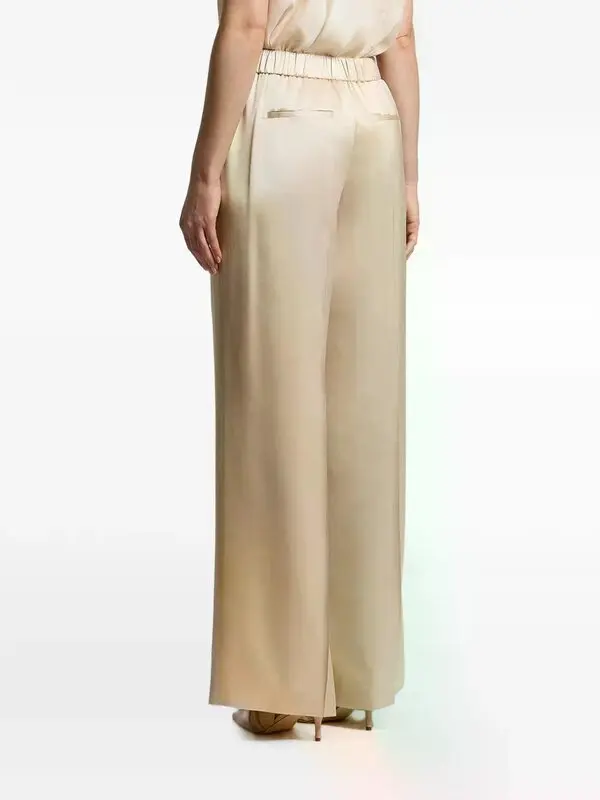 Peserico Pleated Wide-leg Trousers