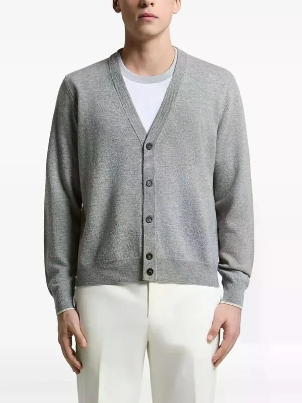 Peserico Button-up V-neck Cardigan