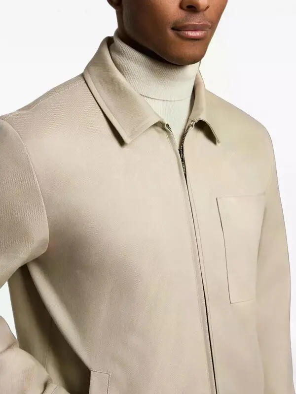 Peserico Zip-up Chest-pocket Jacket