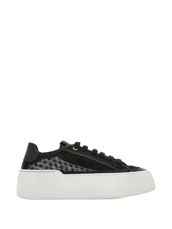FERRAGAMO Sheer-panel Sneakers