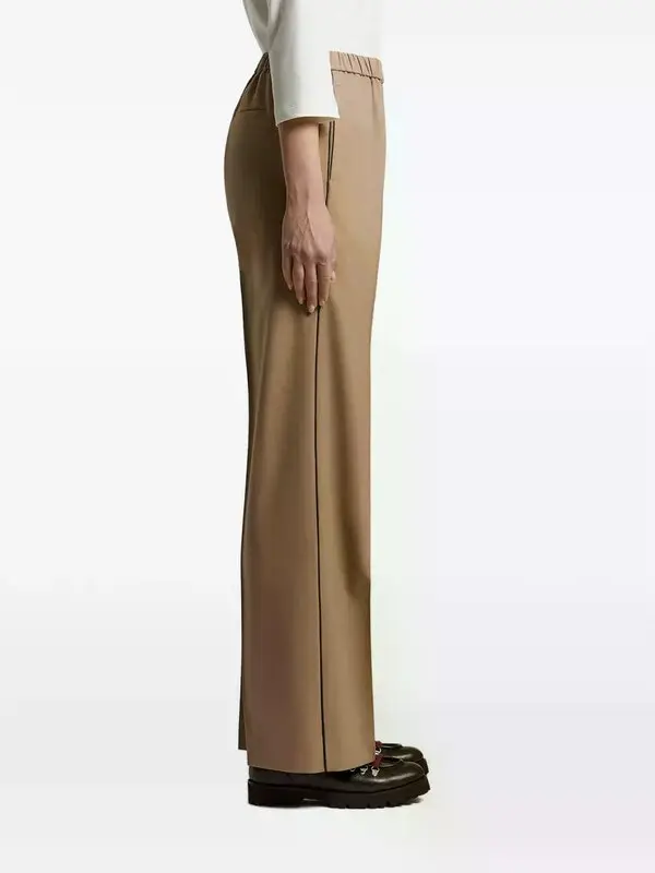 Peserico Piped-trim Elasticated-waistband Trousers
