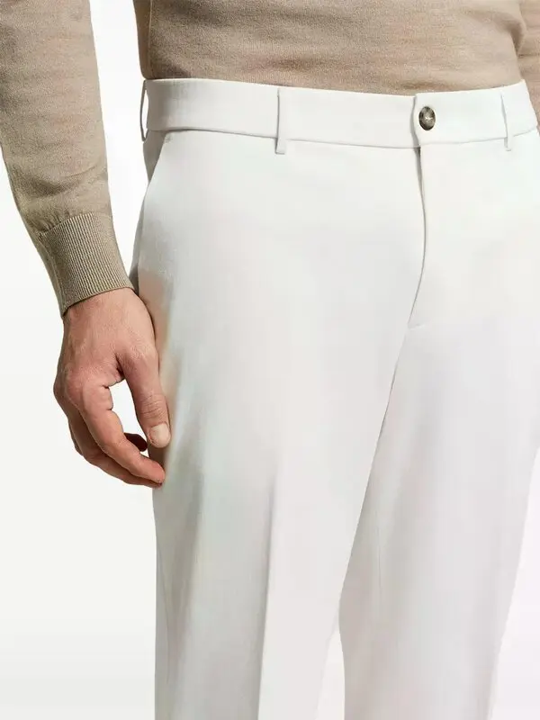 Peserico Pressed-crease Tailored Trousers
