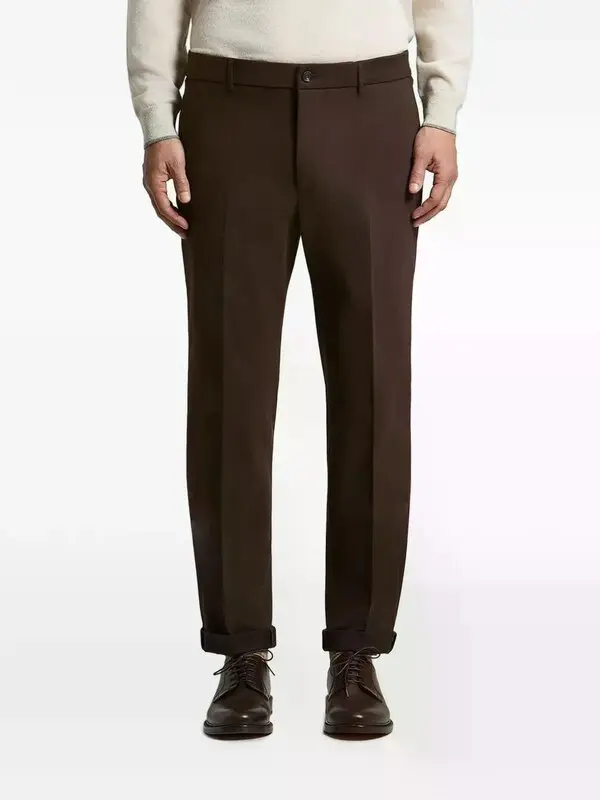 Peserico Elasticated-waistband Tailored Trousers