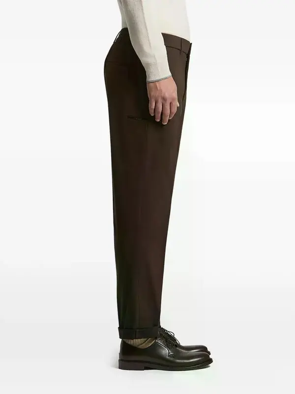 Peserico Elasticated-waistband Tailored Trousers