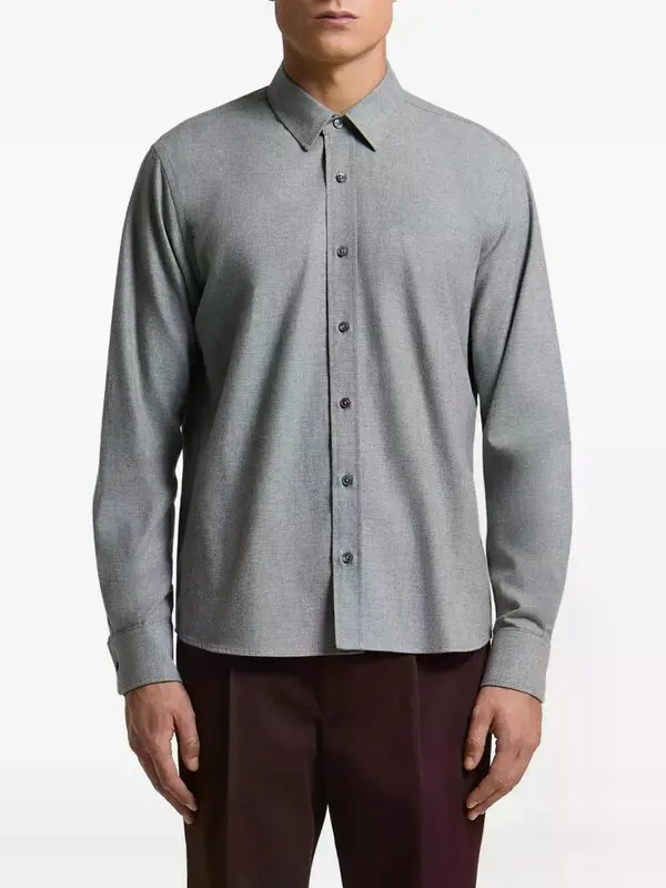 Peserico Long-sleeve Button-down Shirt