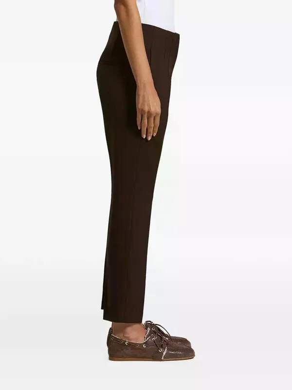 Peserico Cropped Trousers - Brown
