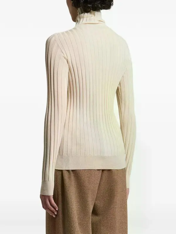 Peserico Ribbed-knit Roll-neck Sweater