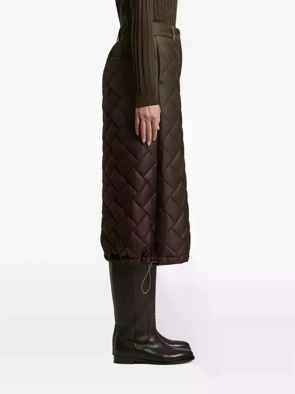 Peserico Quilted Drawstring Trousers