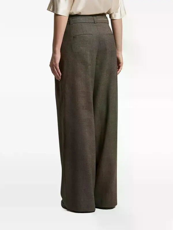 Peserico Belted Pleated Trousers