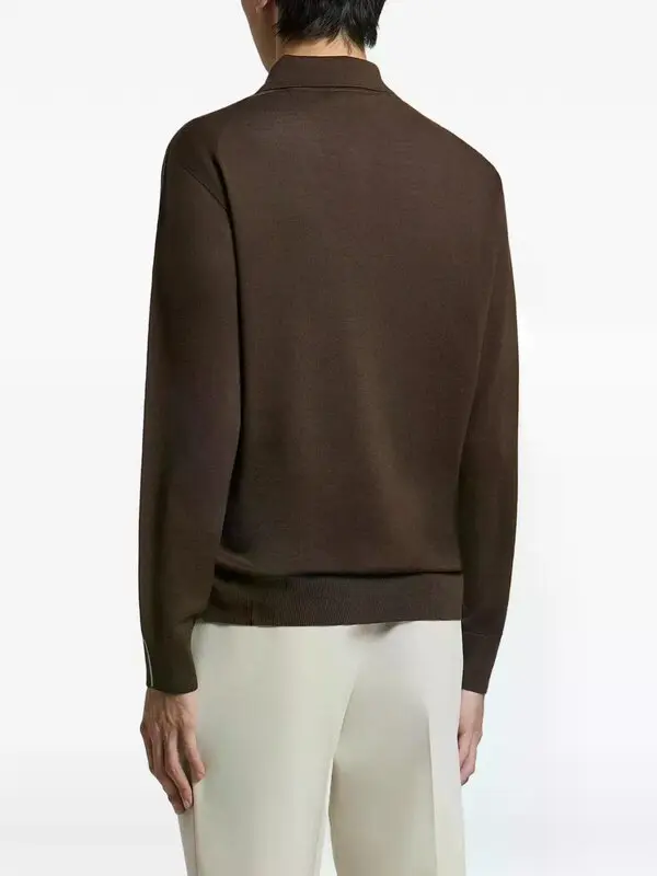 Peserico Long-sleeve Polo Shirt