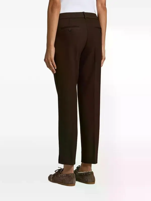 Peserico Bead-embellished Cropped Trousers